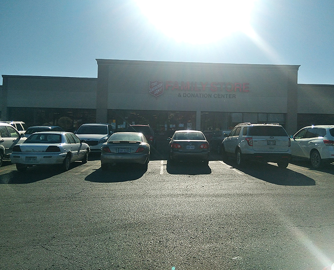 Even the parking lot fills up with treasure hunters. Kansas thrifters know &ndash; the early bird gets the vintage vinyl record collection.