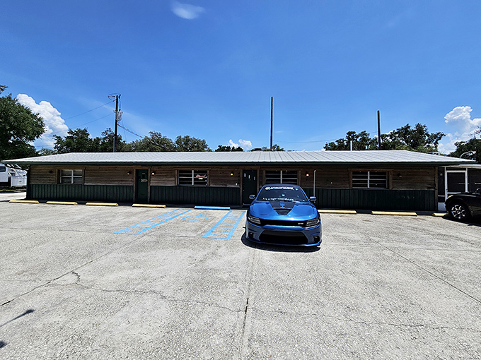 In the harsh light of day, this unassuming building doesn't hint at the culinary treasures within &ndash; the best kind of Florida secret.