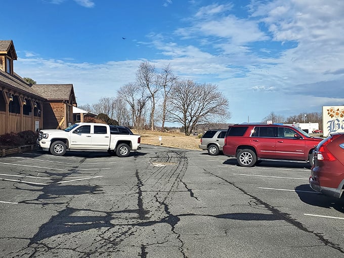The parking lot tells the true story&mdash;cars from multiple states, all pilgrims on the quest for authentic German cuisine.