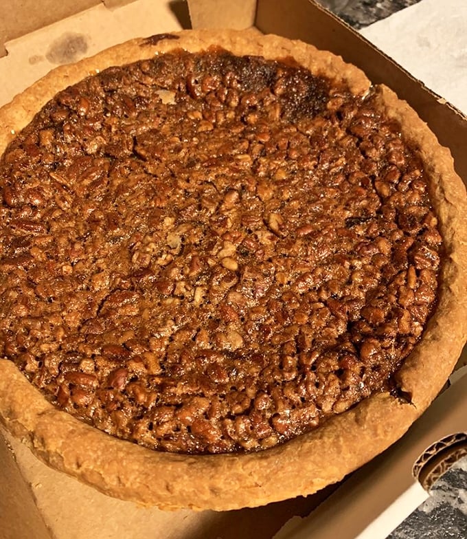 Pecan pie that's achieved the perfect balance between gooey filling and crunchy nuts&mdash;a textural masterpiece in a humble crust.