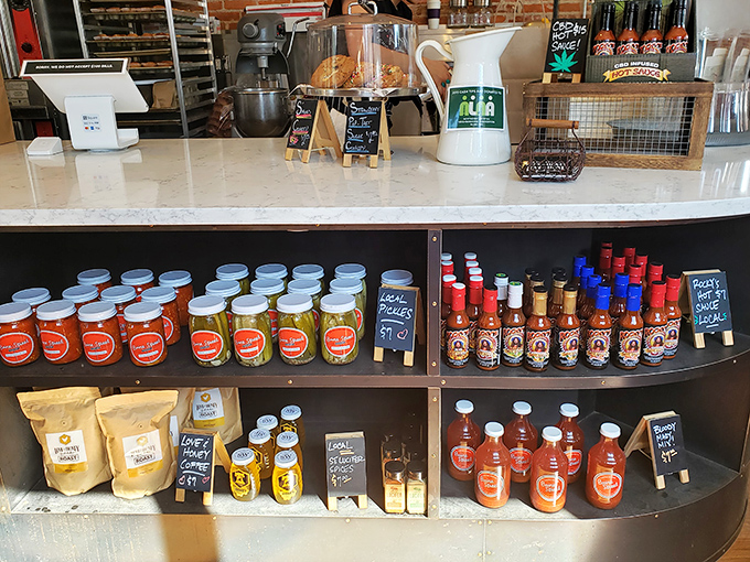A treasure trove of house-made sauces and condiments that let you customize your chicken experience or bring a taste of Love & Honey home.