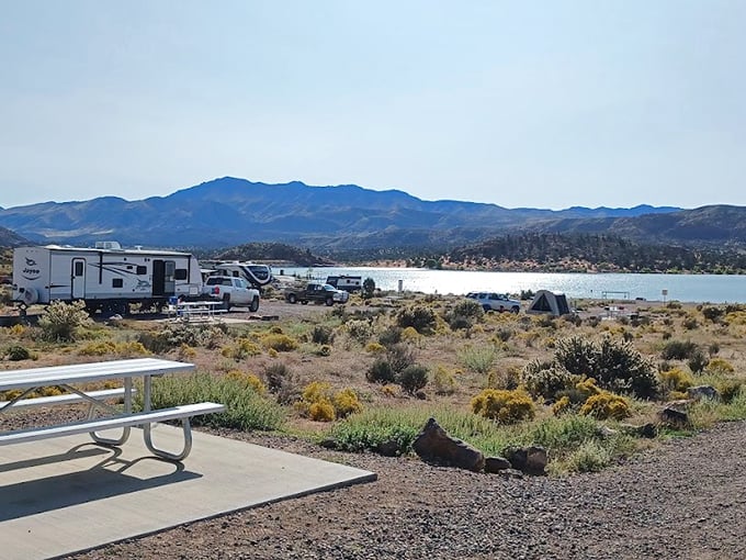 RV paradise with a side of serenity. Gunlock's camping areas offer the perfect balance of creature comforts and wild Utah landscapes.