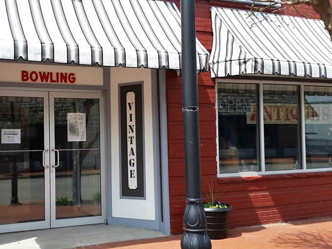 Vintage bowling and antiques&mdash;a perfect Ambridge pairing that suggests everything old becomes new again, especially on rainy Saturdays.