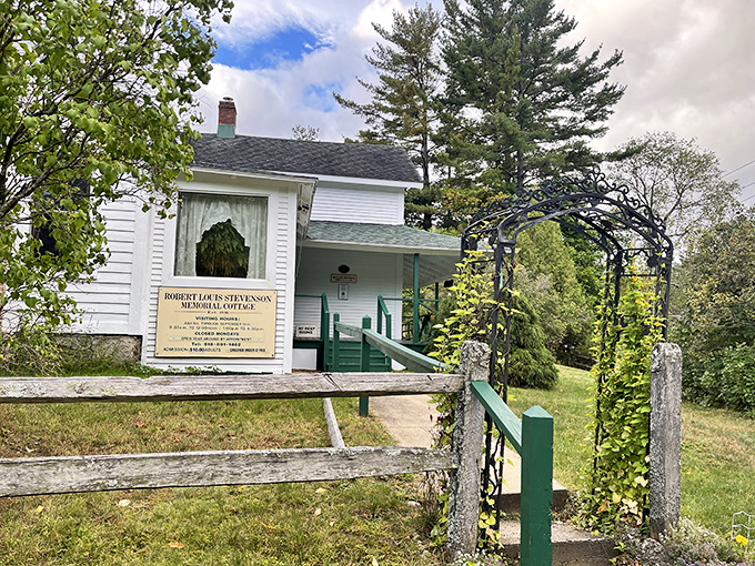 The Robert Louis Stevenson Memorial Cottage, where literary history meets charming architecture. No treasure map needed to find this gem.