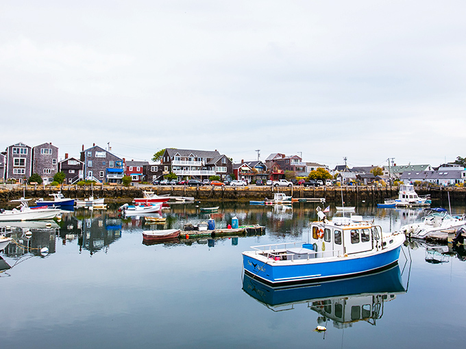 Rockport's working harbor reminds you this town earned its living from the sea long before tourists arrived.
