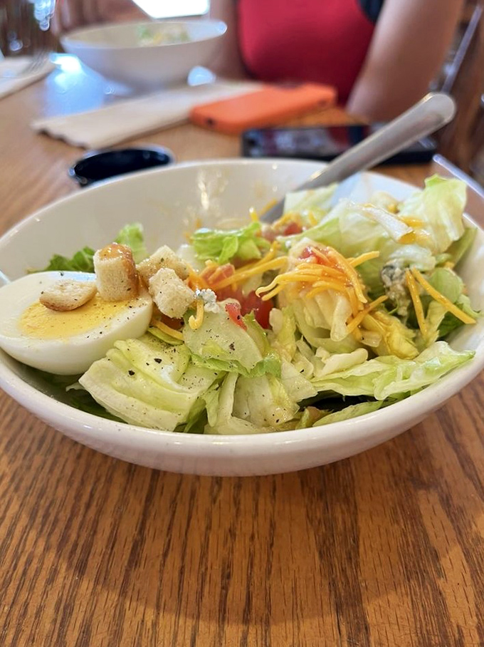 A salad that doesn't apologize for being a salad—fresh, colorful, and substantial enough that you won't feel like you're missing out on the good stuff.