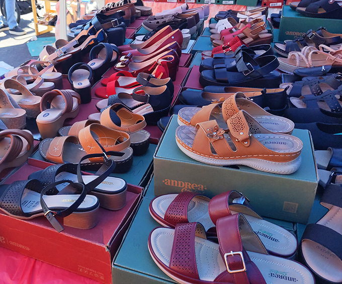 Sandal selection that rivals any department store. From practical to fashionable, these footwear options promise comfortable summer adventures without the mall prices.