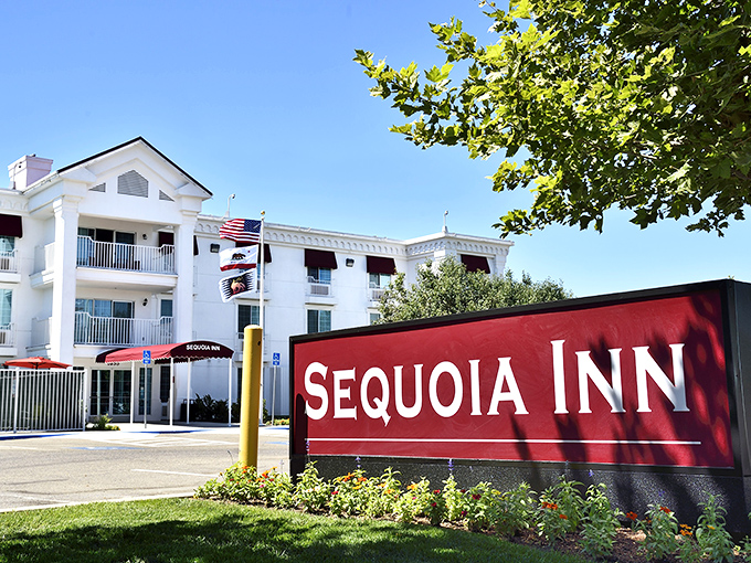 The Sequoia Inn's classic California style provides a comfortable base camp for adventures to nearby national parks&mdash;where the trees are even more impressive than the name suggests.