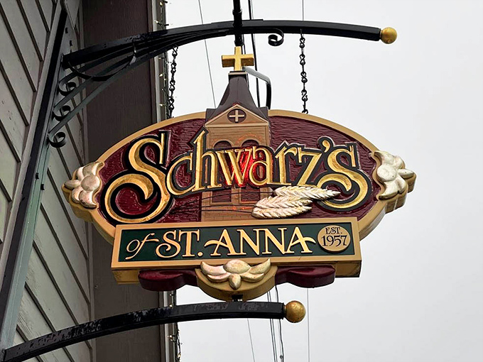 The vintage sign proudly announces "Est. 1957"&mdash;a testament to decades of perfecting the art of the prime rib.