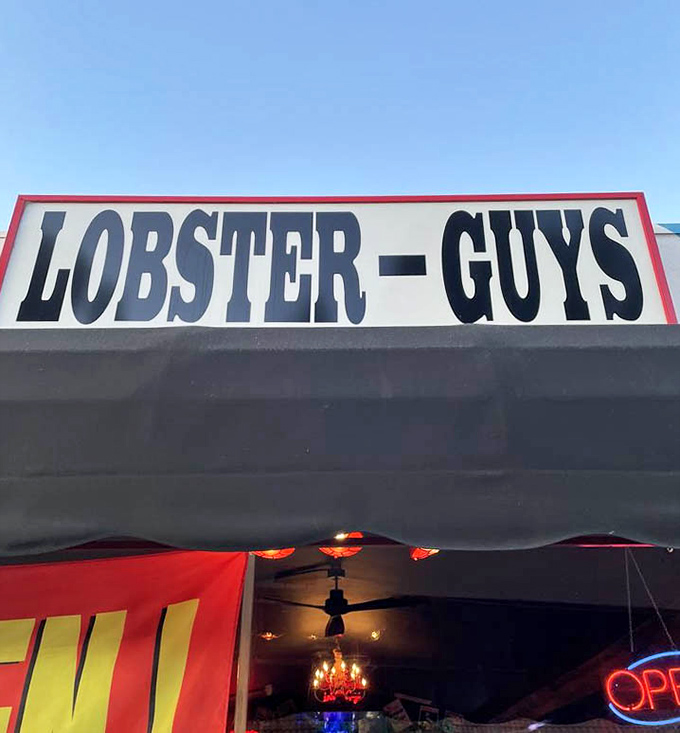 That bold signage doesn't need fancy marketing &ndash; it's the culinary equivalent of saying "We know what we're doing, and you're welcome."