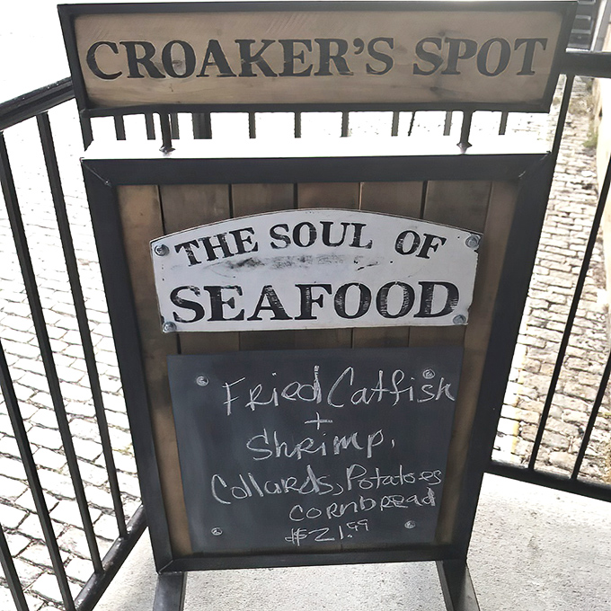 The Soul of Seafood isn't just a slogan&mdash;it's a promise written in chalk and delivered on every plate that leaves the kitchen.