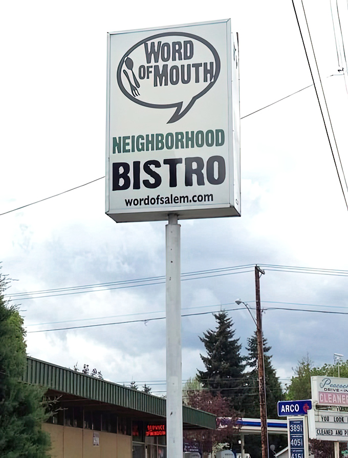 The sign that's guided hungry pilgrims to breakfast nirvana. Like the North Star, but with better pancakes at the destination.