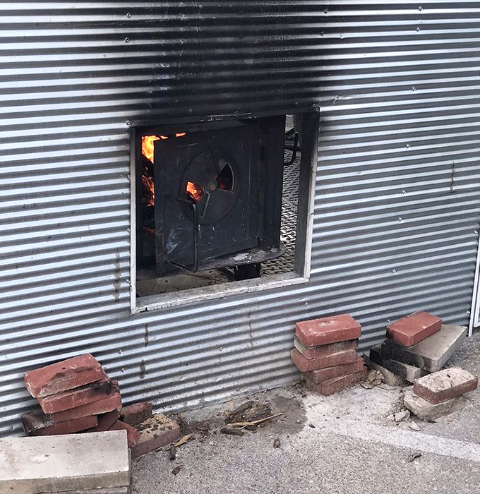 A glimpse into the heart of barbecue magic&mdash;the smoker's glowing embers transform tough cuts into tender treasures through time and temperature.