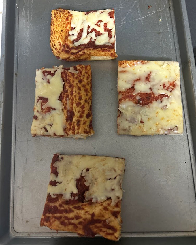 These square pizza slices prove that bakeries in Pennsylvania don't just do sweet&mdash;they understand savory satisfaction just as well.