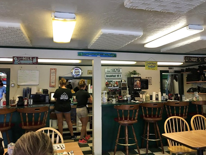 The unsung heroes behind the counter, orchestrating the breakfast symphony that keeps Meredith running. Coffee wizards and order-memory champions.