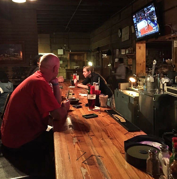 The wooden bar has heard thousands of dinner plans, celebrations, and "I can't believe how good that was" conversations over the years.