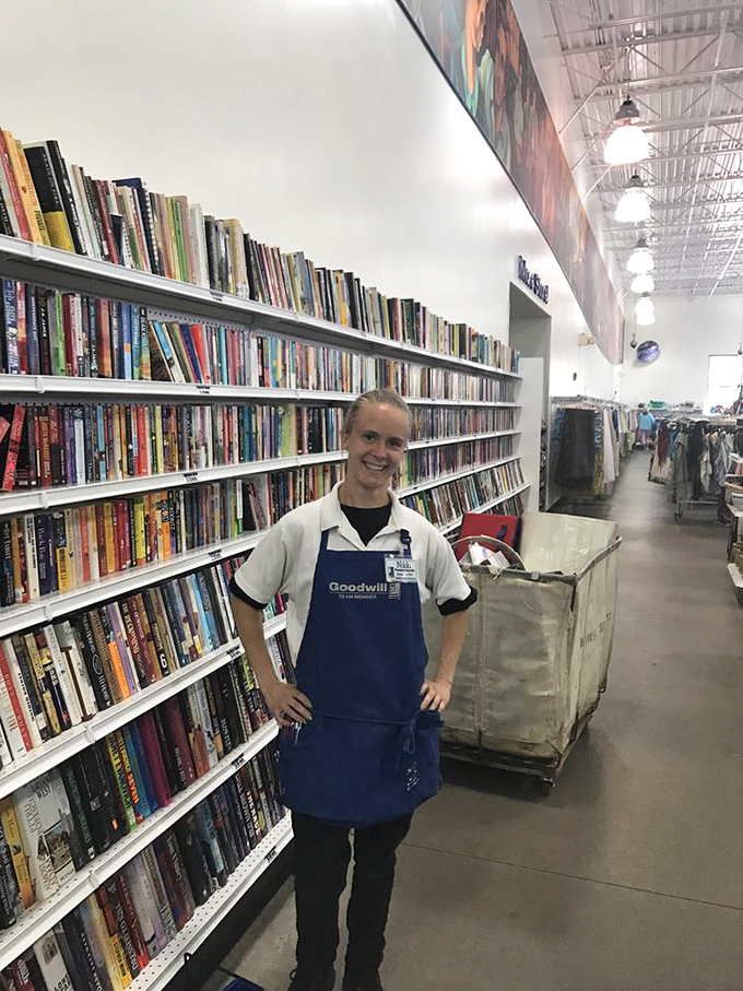 The book section rivals many libraries, offering literary adventures for pocket change while friendly staff stand ready to assist.
