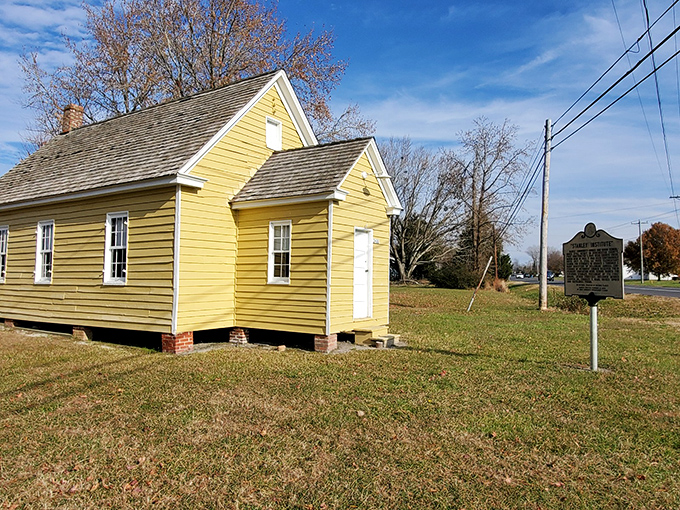 The historic Stanley Institute stands as a testament to Cambridge's rich African American heritage and educational history.