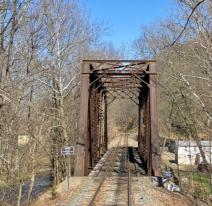 Engineering poetry in rust and steel&mdash;this historic trestle bridge has carried dreams, cargo, and memories across the water for generations.
