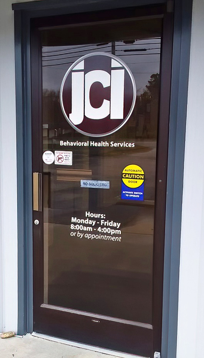 The JCI organization extends beyond thrifting, with behavioral health services operating alongside their community-supporting retail operation.