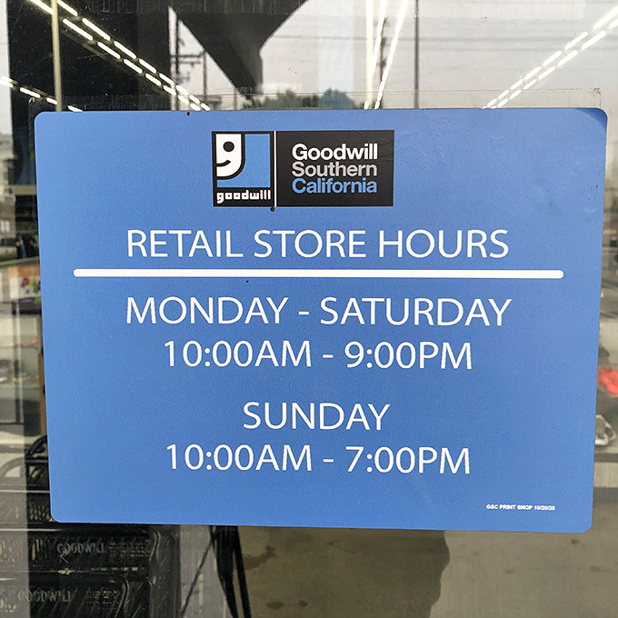 The store hours sign might be the most straightforward thing in this wonderland of retail unpredictability&mdash;a rare constant in a sea of variables.