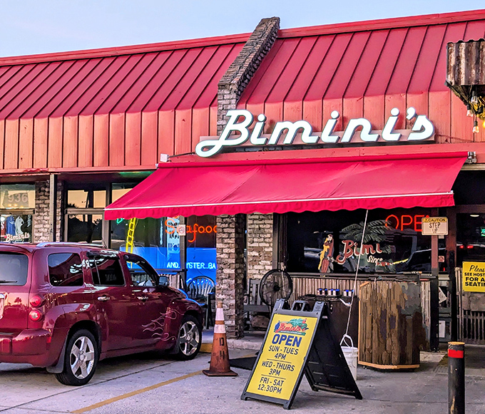 That "OPEN" sign might as well say "OPPORTUNITY" &ndash; a chance to experience what locals have known for years about this unassuming seafood sanctuary.
