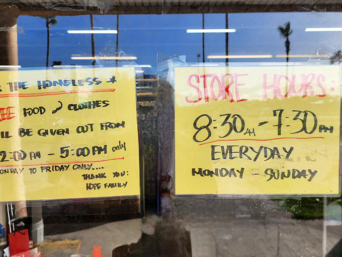 Store hours that accommodate even the earliest birds and latest night owls. Open seven days a week because treasure hunting waits for no one.