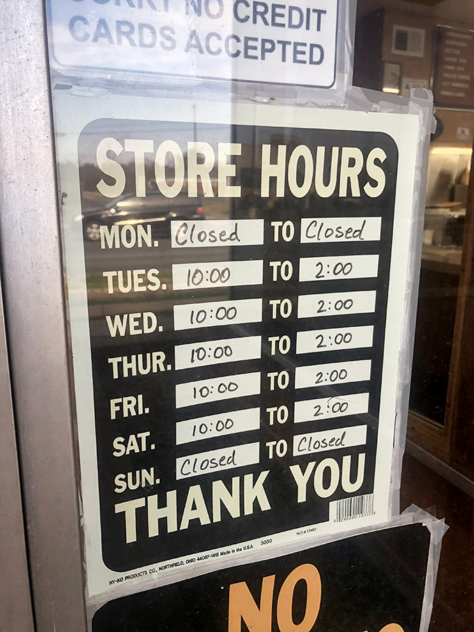 Store hours that remind us good things can't be rushed&mdash;limited availability just makes these burgers taste that much more special.