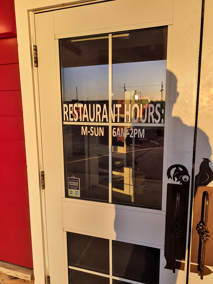 "Open 6AM-2PM" isn't just store hours&mdash;it's a time frame for happiness. Early birds get the cinnamon rolls; latecomers get the crumbs.