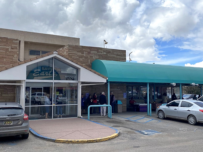 The storefront might be modest, but what awaits inside has kept cars pulling in for generations of road-trippers and locals alike.