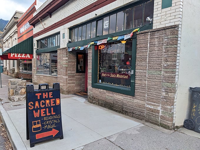 The Sacred Well offers crystals, readings, and a touch of the metaphysical&mdash;because even small towns have their spiritual side. Enlightenment, small-town style.