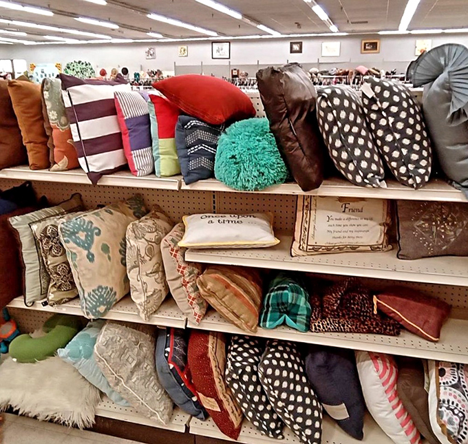 Throw pillows in every pattern imaginable&mdash;because changing your d&eacute;cor should be as easy as changing your mind.