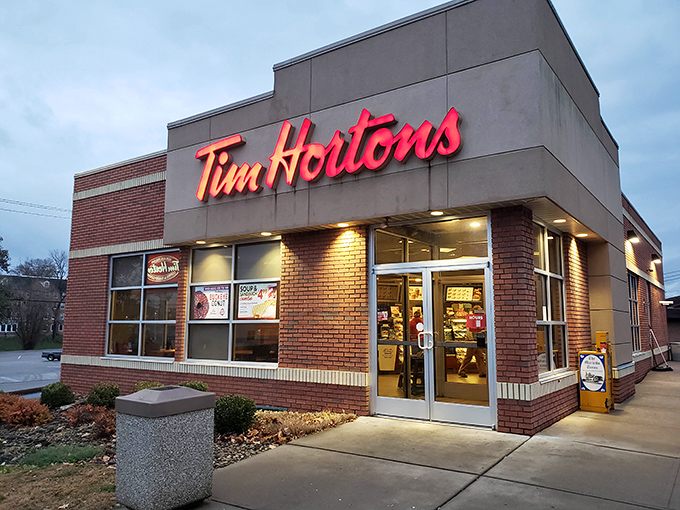 Tim Hortons brings its Canadian coffee charm to Ohio&mdash;where "double-double" becomes part of the local lexicon and donuts are a legitimate breakfast.