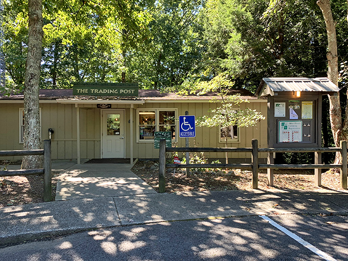 The Trading Post offers essentials and souvenirs, because even the most prepared adventurer forgets something (usually sunscreen).