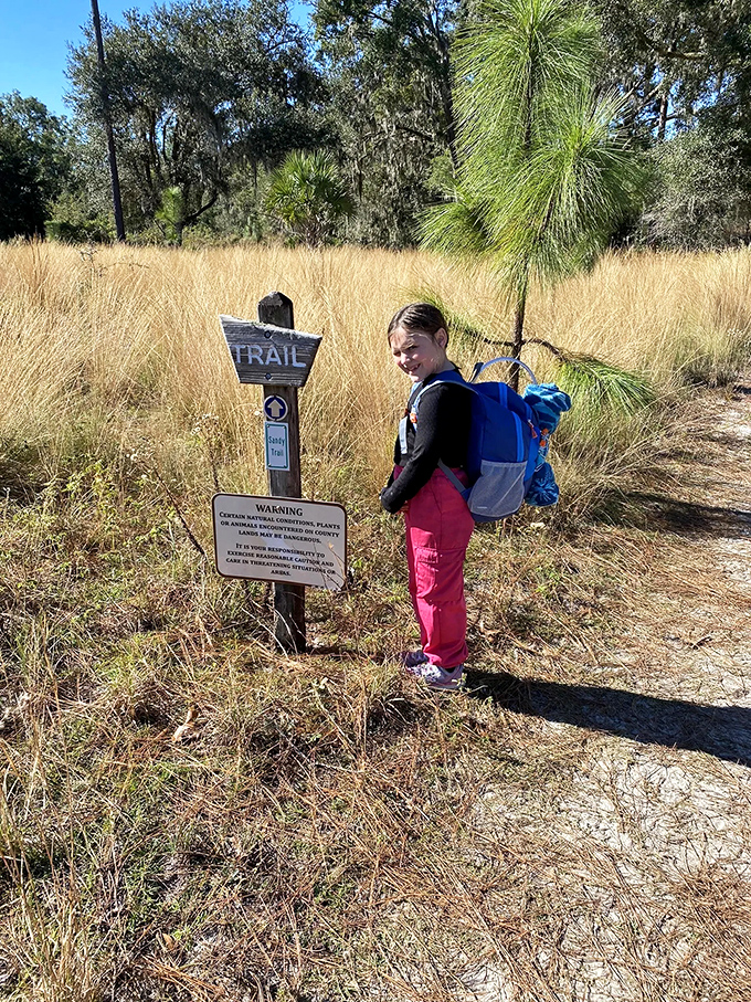 Adventure begins with a warning sign. The best Florida experiences often come with a gentle reminder that we're guests in nature's home.