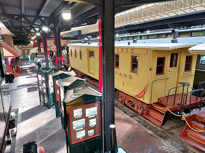 A lineup of iron giants &ndash; each locomotive a chapter in America's transportation story, now preserved for wide-eyed visitors of all ages.