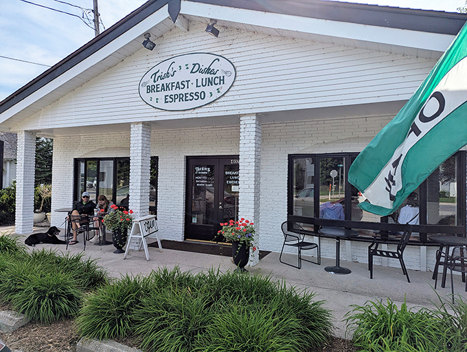 Trish's Dishes offers the perfect porch-side dining experience where breakfast becomes an event worth getting up for, even on vacation.