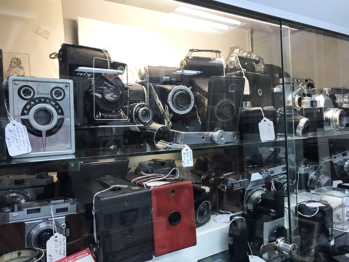 Cameras that captured weddings, birthdays, and everyday moments long before smartphones existed. Each one a mechanical marvel of its time.