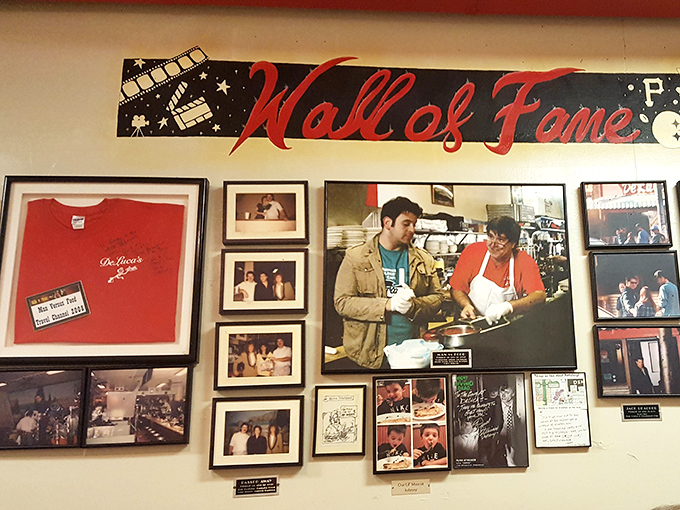 The Wall of Fame showcases celebrity visitors who discovered what locals have known for years&mdash;breakfast greatness happens here daily.
