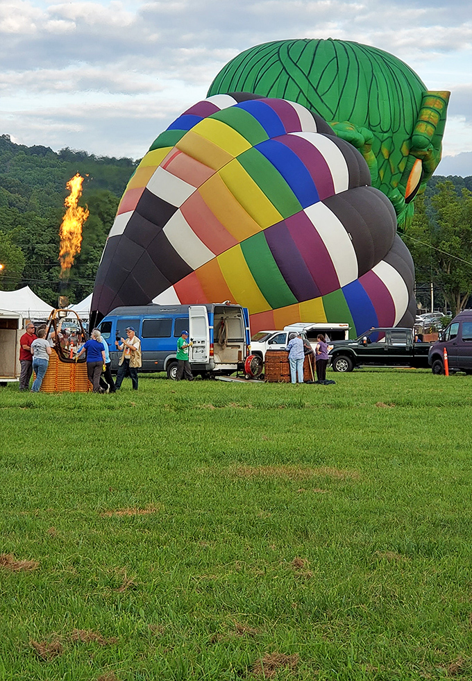 Hot air balloons transform Phillipsburg's skies into a floating art gallery during the annual festival that draws visitors from across the region.