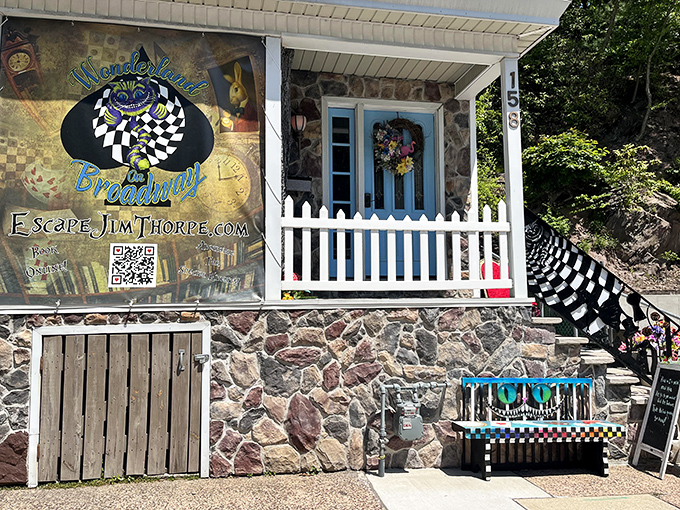 Wonderland on Broadway brings Alice's adventures to Jim Thorpe, where reality and fantasy merge at this whimsical escape room.