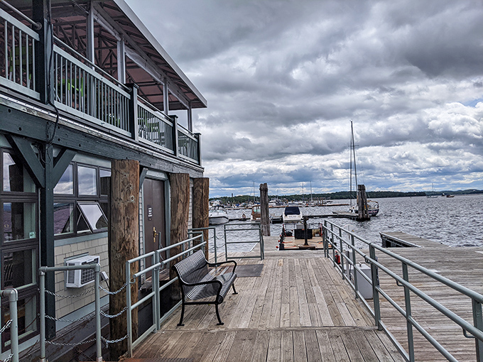 This weathered dock has seen thousands of perfect days and even more perfect meals&mdash;if wood could talk, it would recommend the lobster roll.