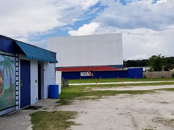 Three cars, infinite possibilities for the perfect movie night under the stars.