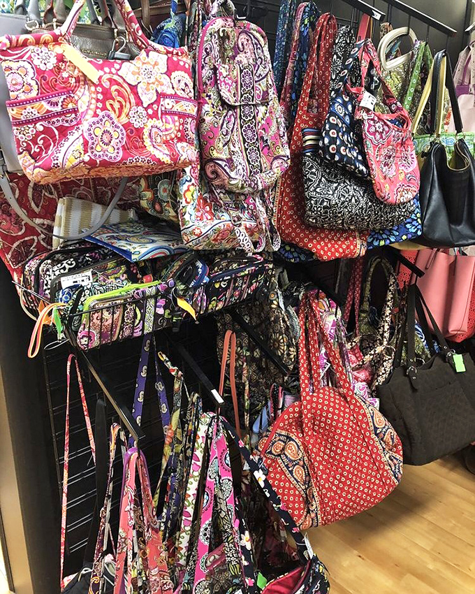 Vera Bradley paradise &ndash; where patterns collide in a kaleidoscope of possibilities that would make your grandmother both proud and slightly jealous.