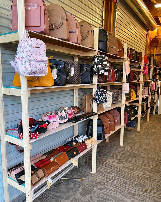 Handbag heaven for the fashion-conscious bargain hunter. From practical totes to statement purses, arm candy comes in every color and style.