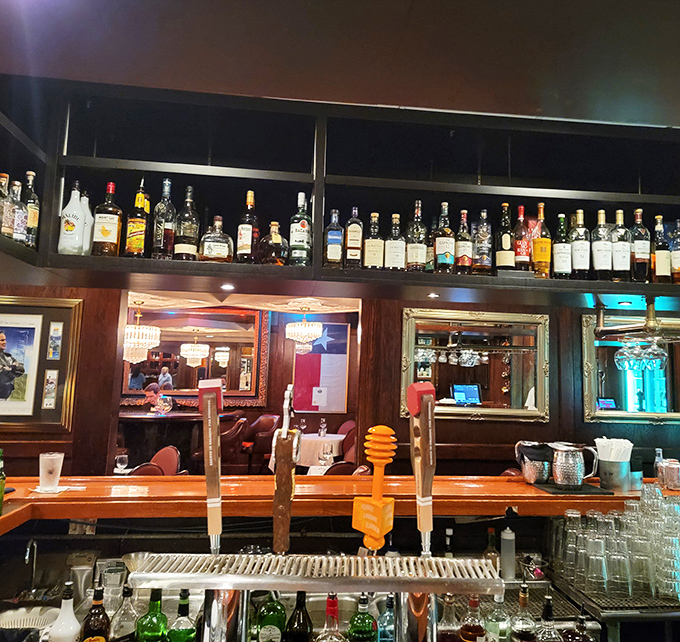 A bar stocked for serious drinking&mdash;not colorful cocktails with umbrellas, but proper libations that complement rather than compete with your meal.