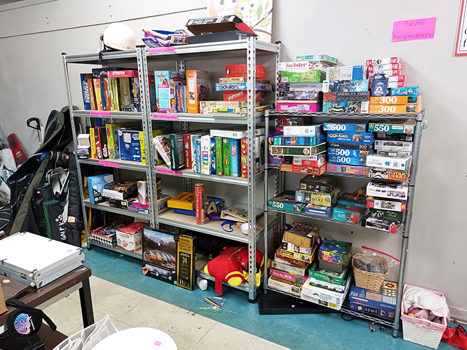 Board games and puzzles galore! Family entertainment center starter kit, all for less than the price of movie tickets and popcorn.