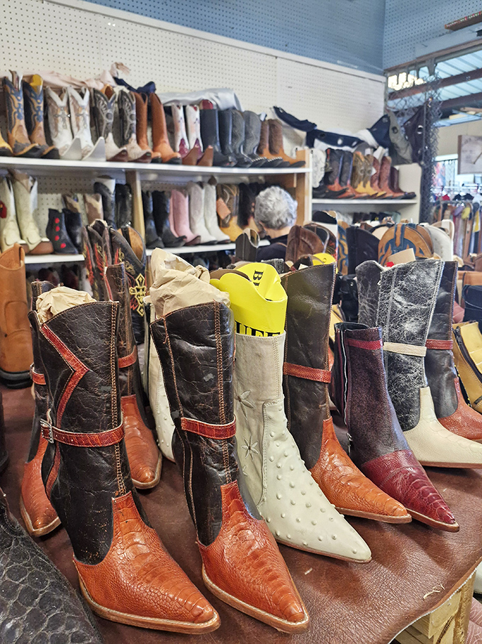 Cowboy couture meets Florida flair. These boots weren't made just for walking&mdash;they're conversation pieces with built-in swagger.