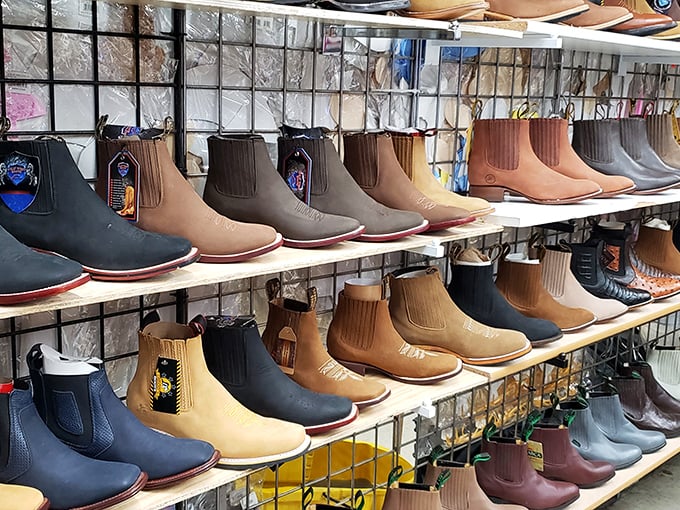 Chelsea boots in every shade of possibility. Urban cowboy meets fashionista in this footwear that walks the line between practical and statement-making.