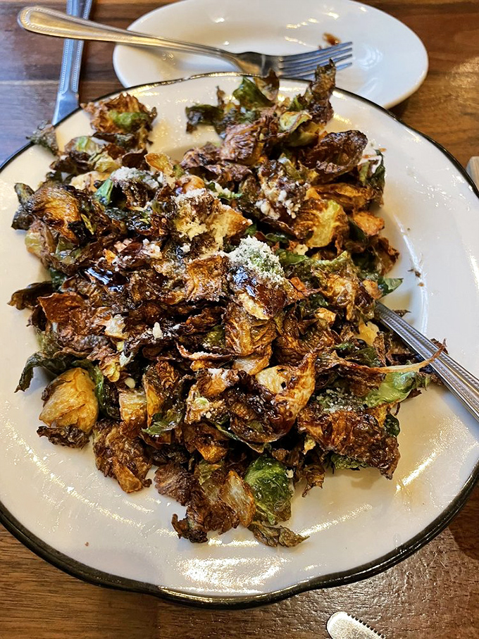 Brussels sprouts so crispy and caramelized they could convert even the most dedicated vegetable skeptic into a true believer.